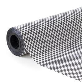 Tissue Paper on a Roll - Check Black 50 cm • House of Products B2B