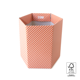 Box to present gift paper rolls - Coral • House of Products B2B